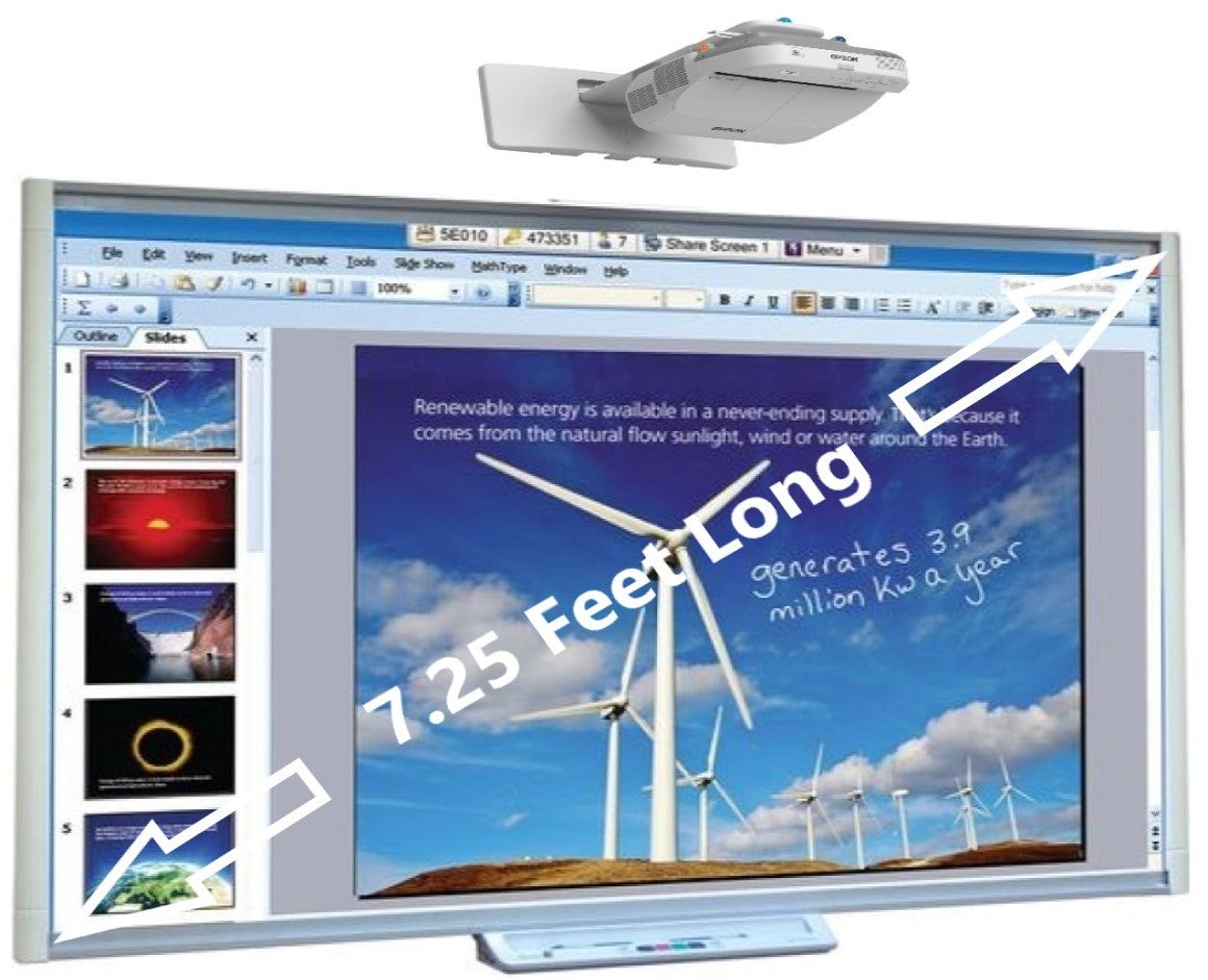 Electronic Smart Board for Classroom Presentation/Collaboration SBM600