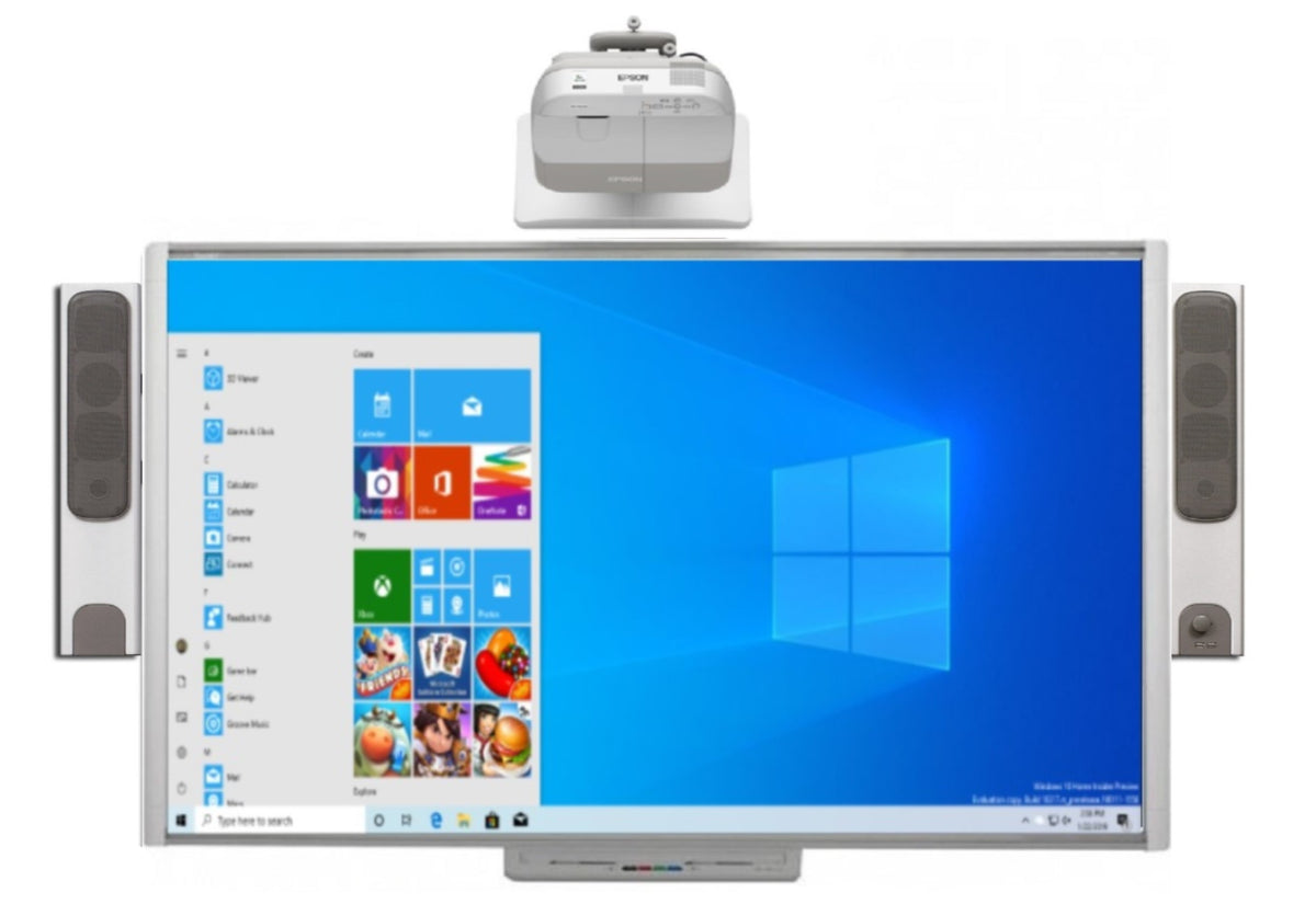 Smart Board Interactive whiteboard SBM600 System with Speakers (2 yrs